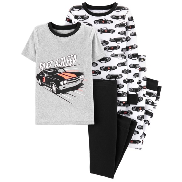 Carter's | Pajamas | Carters Boys Fast Classic Race Cars Shirt And ...